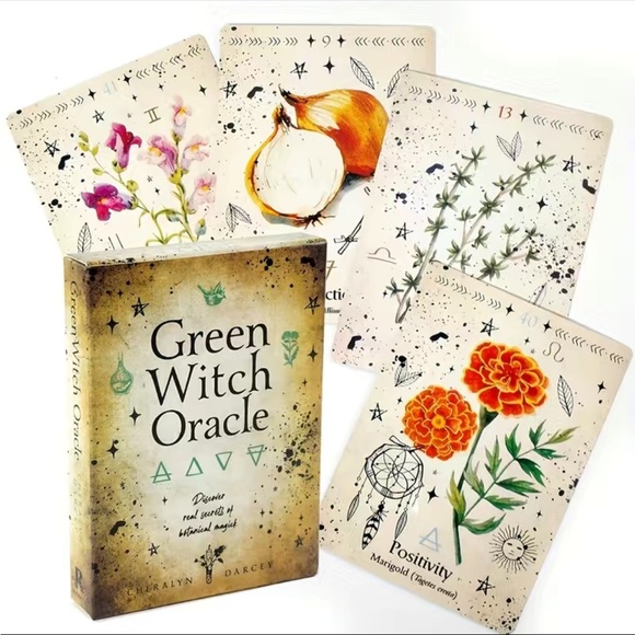 Other | Green Witch Oracle Tarot Cards Deck | Poshmark